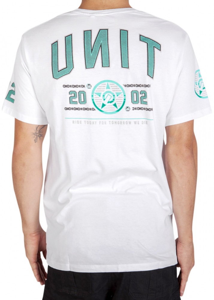 Unit LAUNCH T-Shirt White | TBB-BIKE